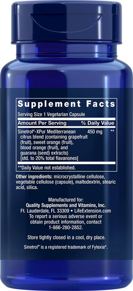 Mediterranean Trim with Sinetrol®-XPur, 60 vegetarian capsules